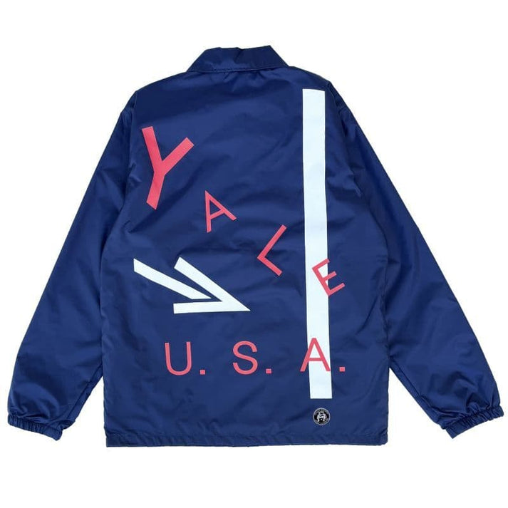 Original John(オリジナルジョン) | "YALE"のバックプリントが印象的なナイロン製コーチジャケット〈Navy ...