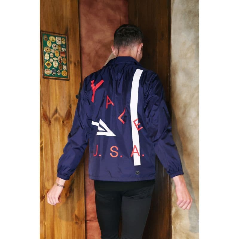 Original John(オリジナルジョン) | "YALE"のバックプリントが印象的なナイロン製コーチジャケット〈Navy ...